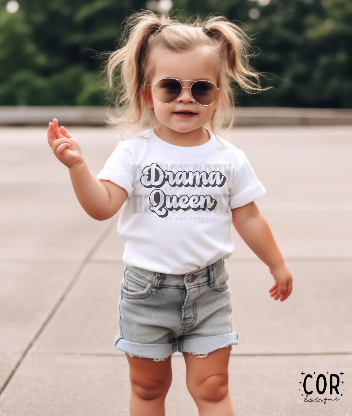 Drama Queen Blk - DTF – ABIDesignstore