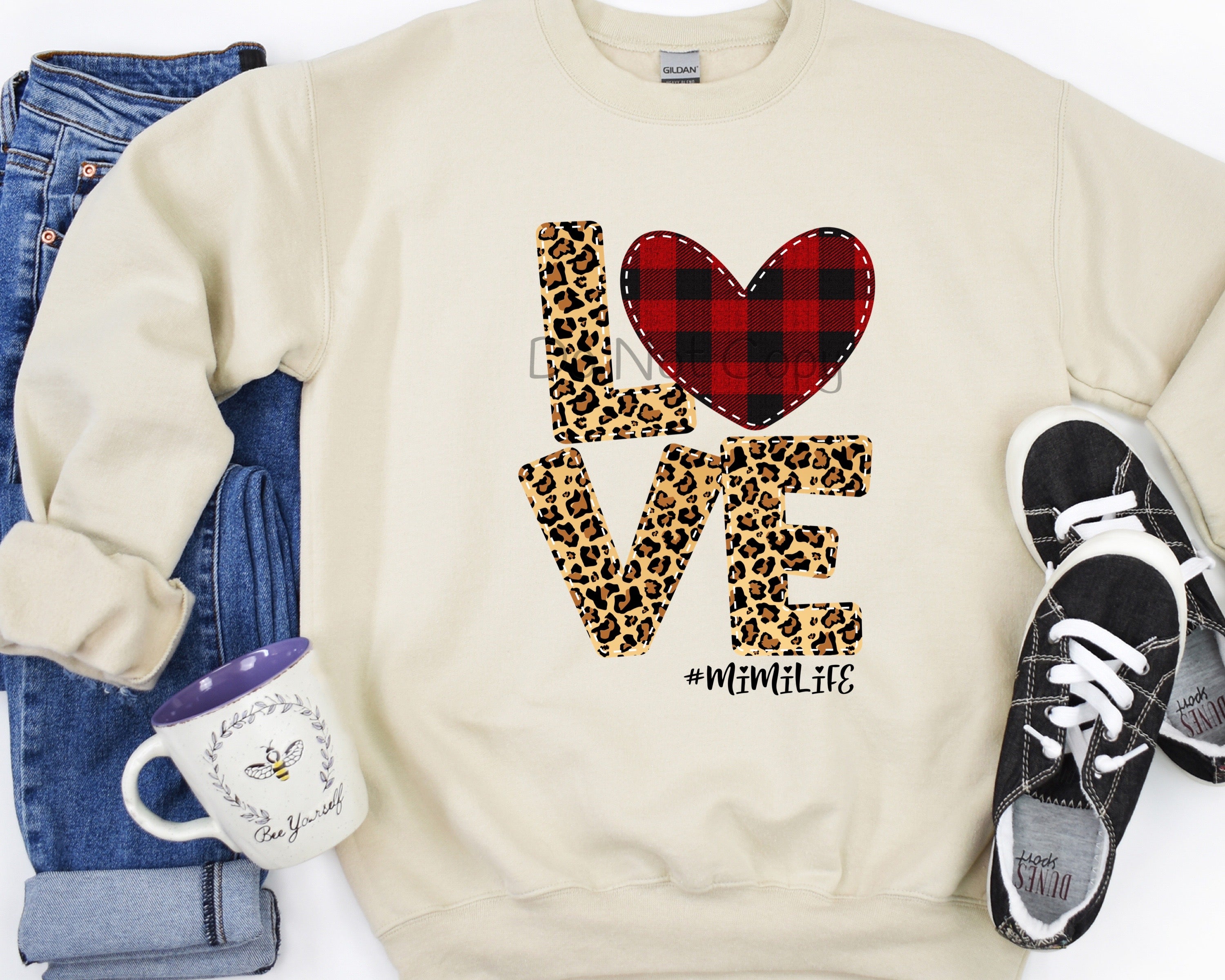 Love stacked Mimi life-DTF – ABIDesignstore