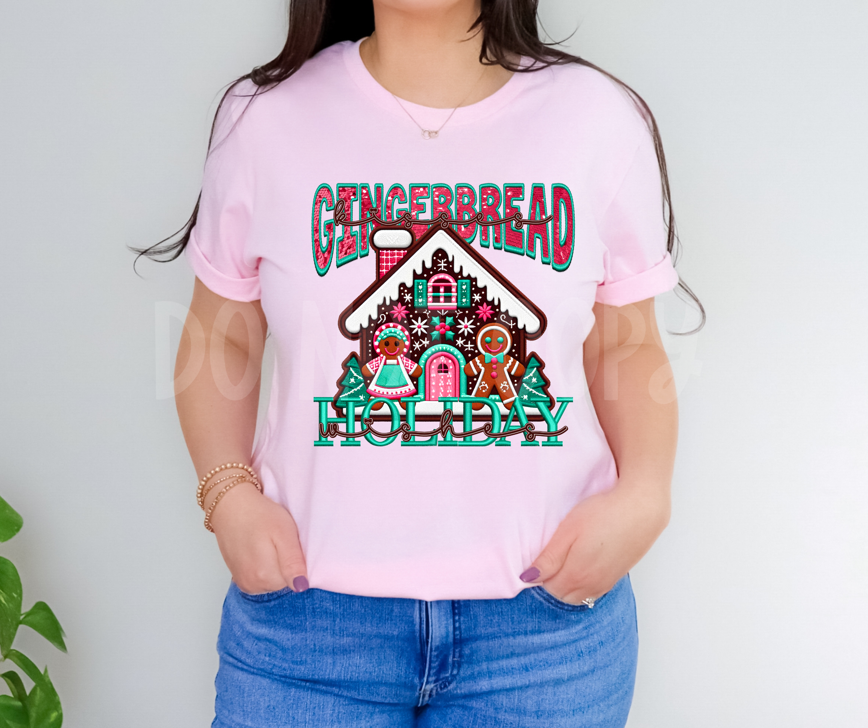 Gingerbread Kisses-DTF – ABIDesignstore