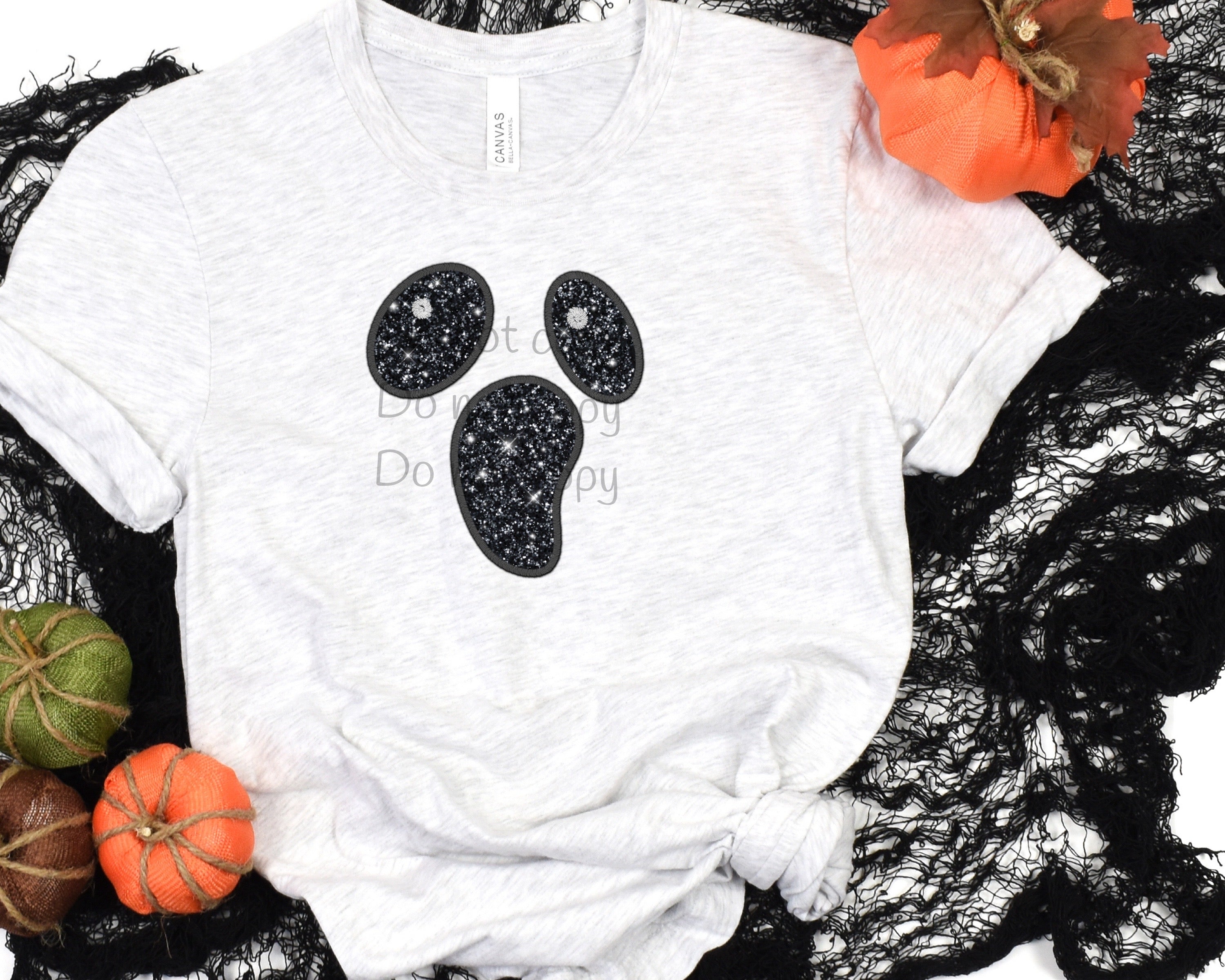 Ghost face sequin-DTF – ABIDesignstore