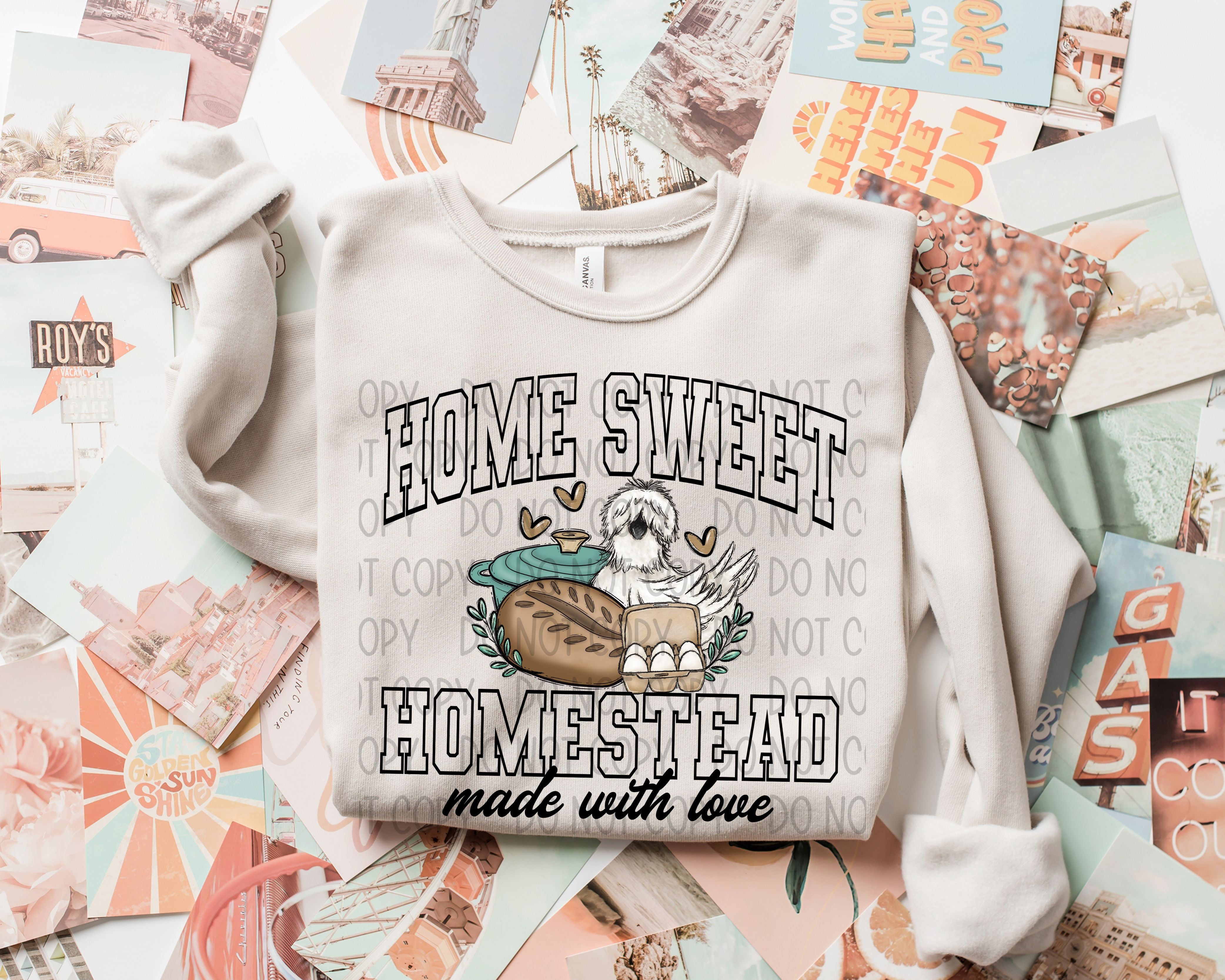 Home Sweet Homestead Sourdough - DTF – ABIDesignstore