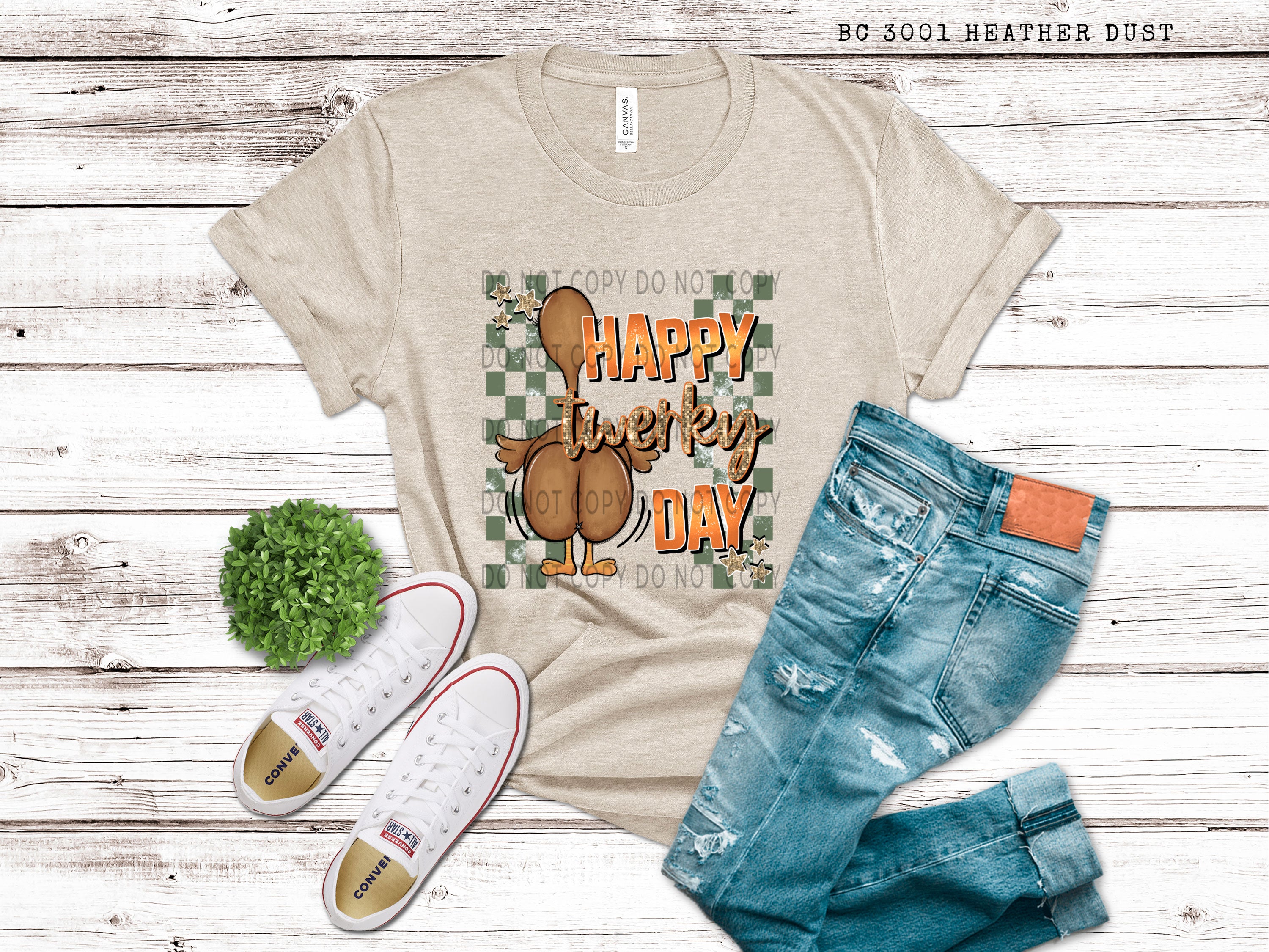 Happy Twerky Day Orange - DTF – ABIDesignstore