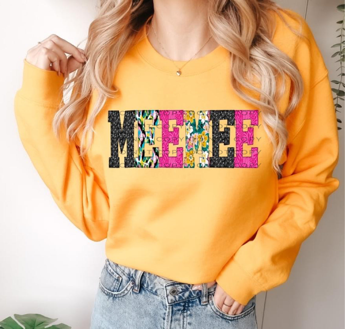 Meemee Mixed Prints DTF – ABIDesignstore