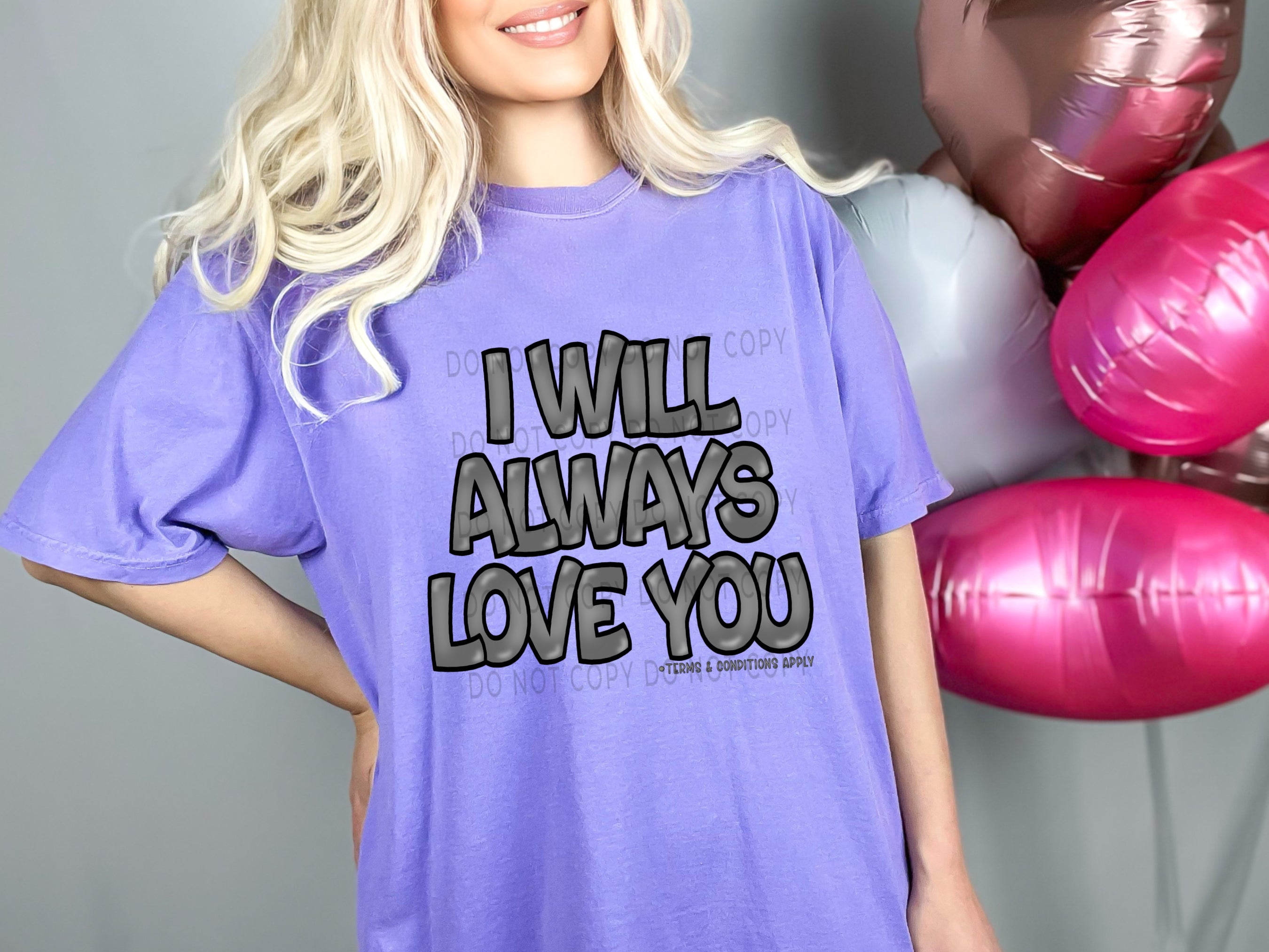 I Will Always Love You Gray DTF – ABIDesignstore