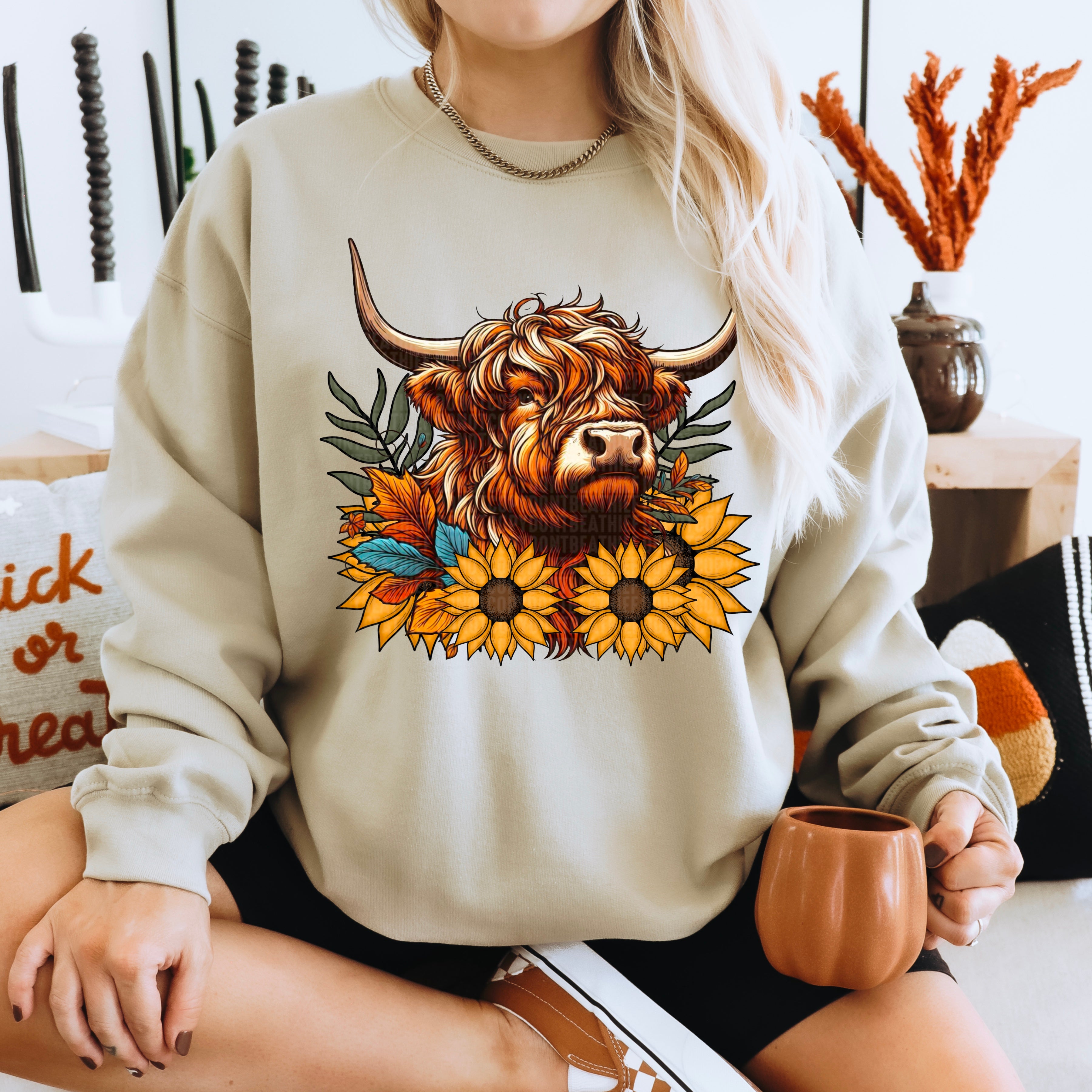 Highland fall cow-DTF – ABIDesignstore