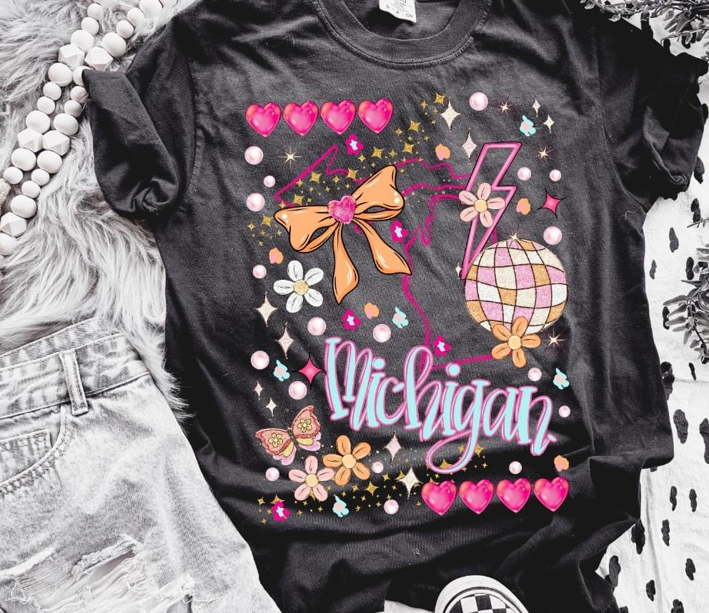 Preppy Michigan- DTF – ABIDesignstore