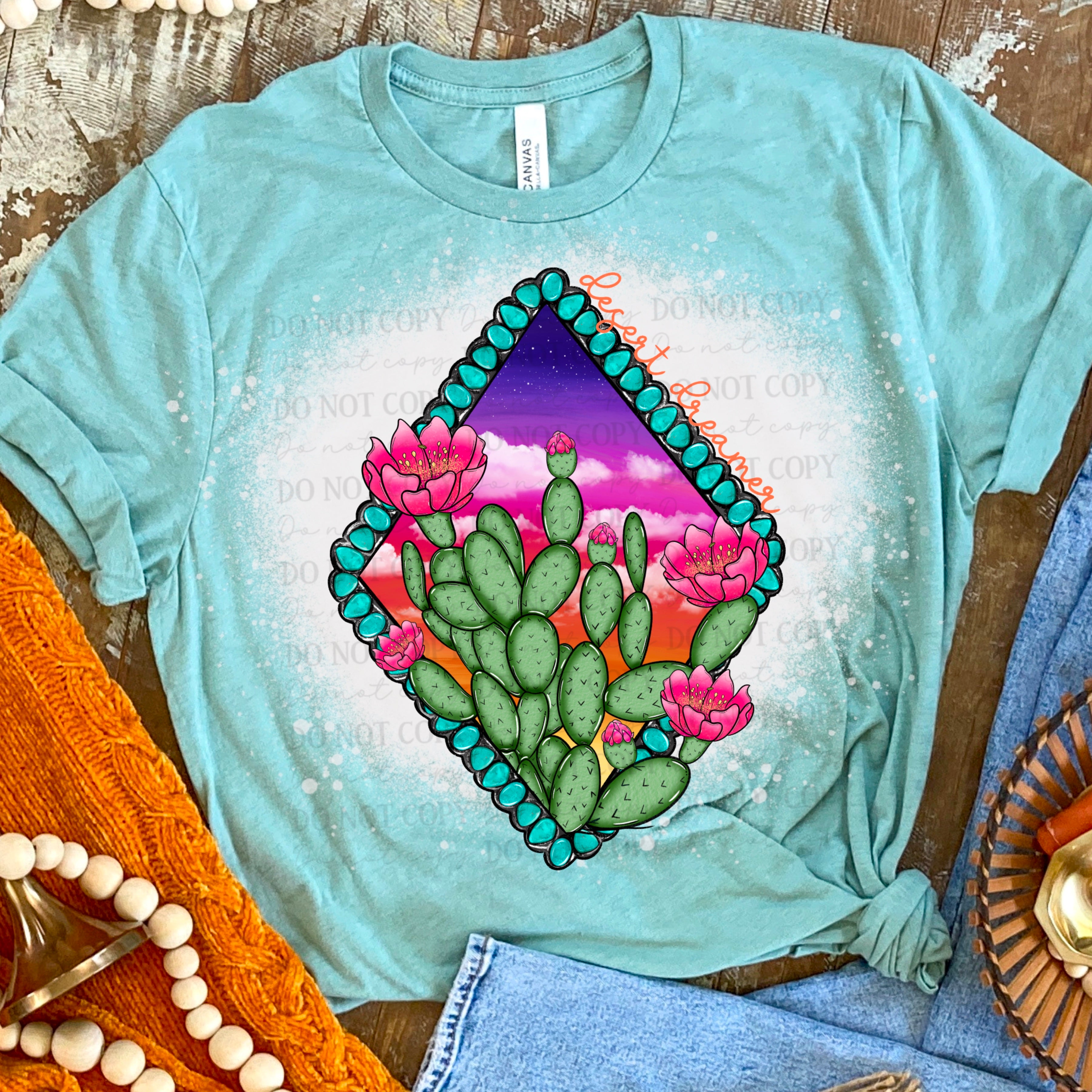 Desert Dreamer Cactus - DTF – ABIDesignstore