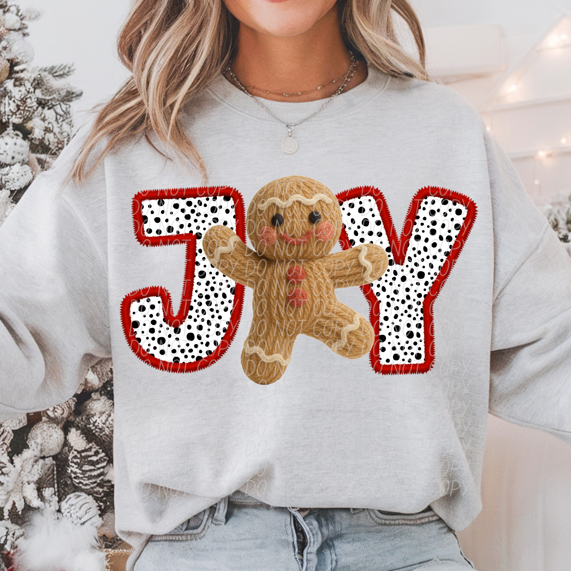 JOY GINGERBREAD-DTF&UV – ABIDesignstore
