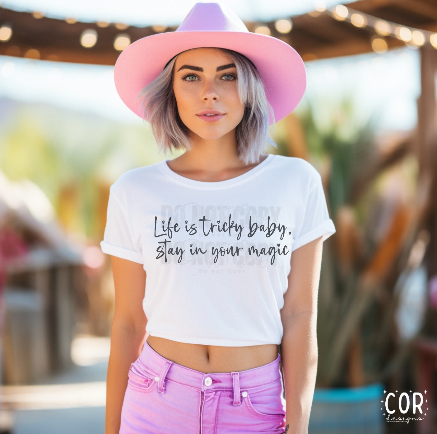Life Is Tricky Baby Blk - DTF – ABIDesignstore
