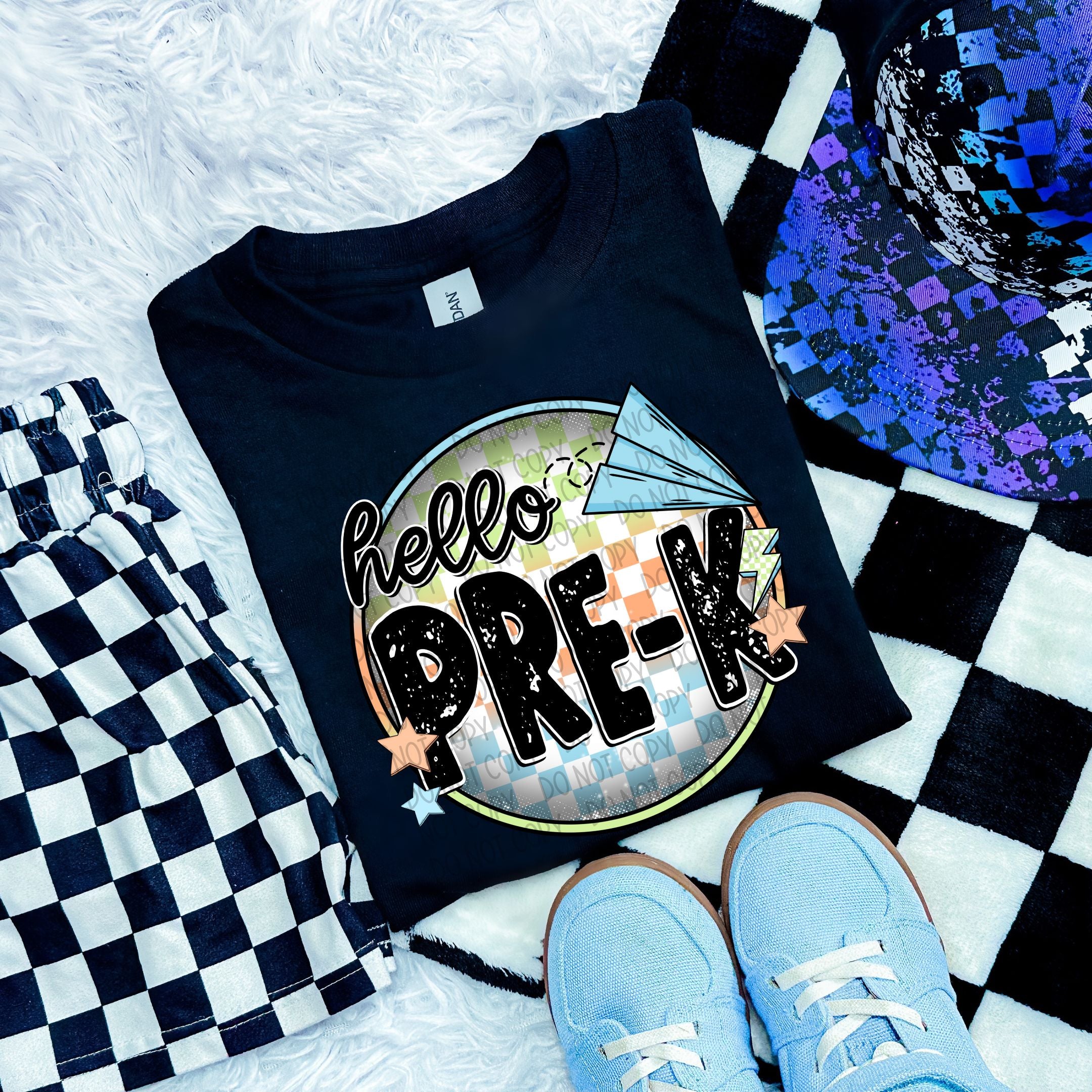 Pre-K Blue-DTF – ABIDesignstore