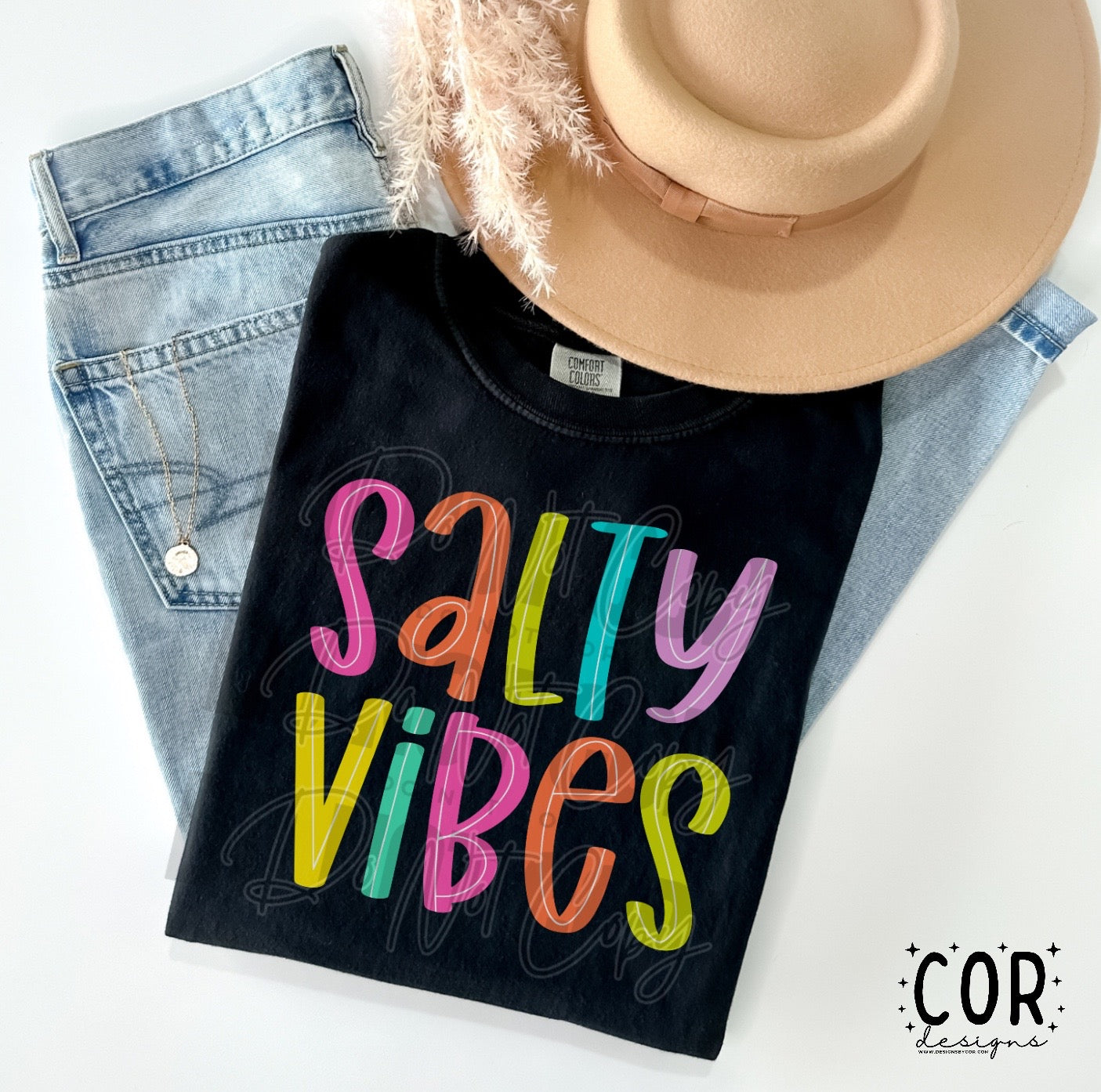 Salty Vibes Neon - DTF – ABIDesignstore