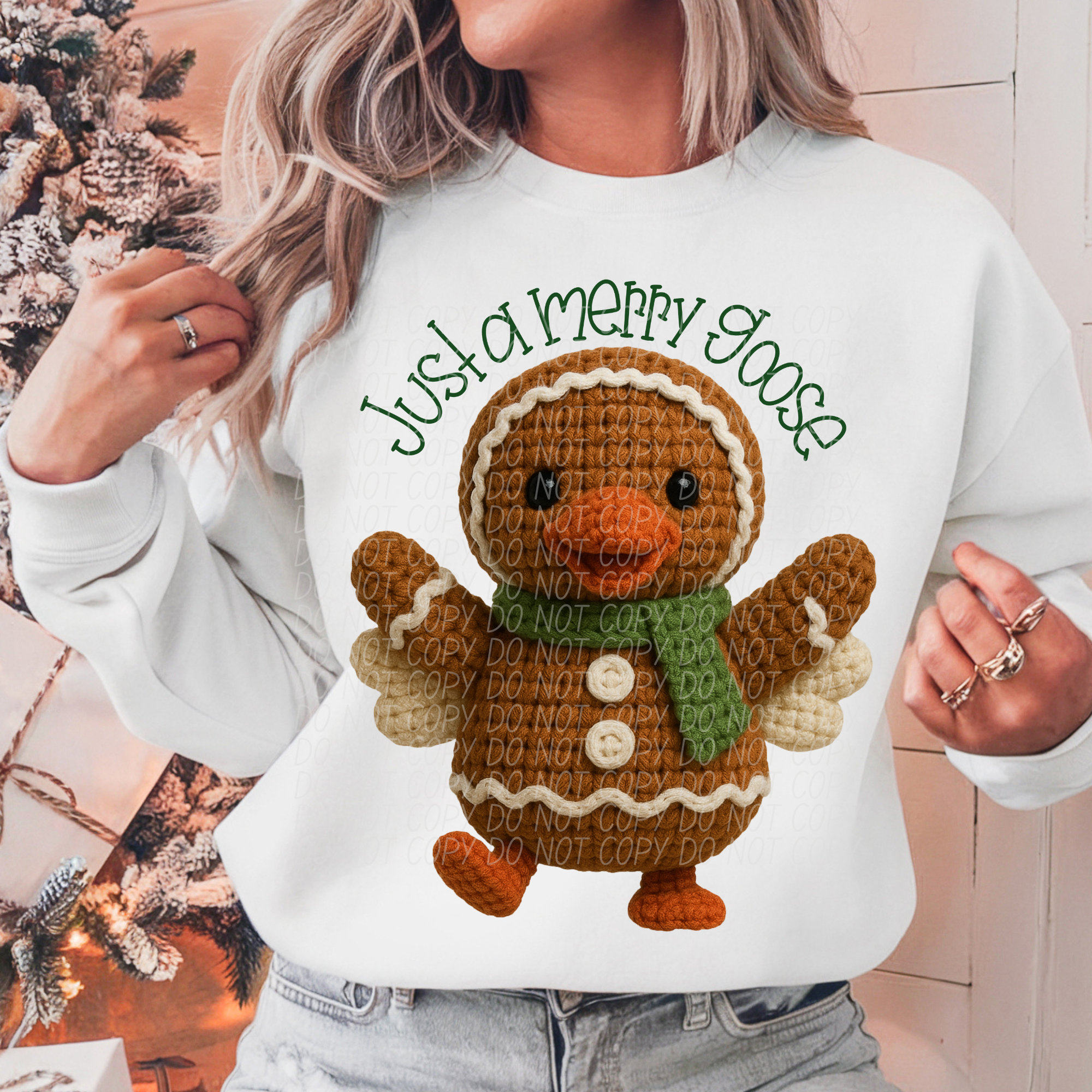 goose gingerbread-DTF&UV – ABIDesignstore