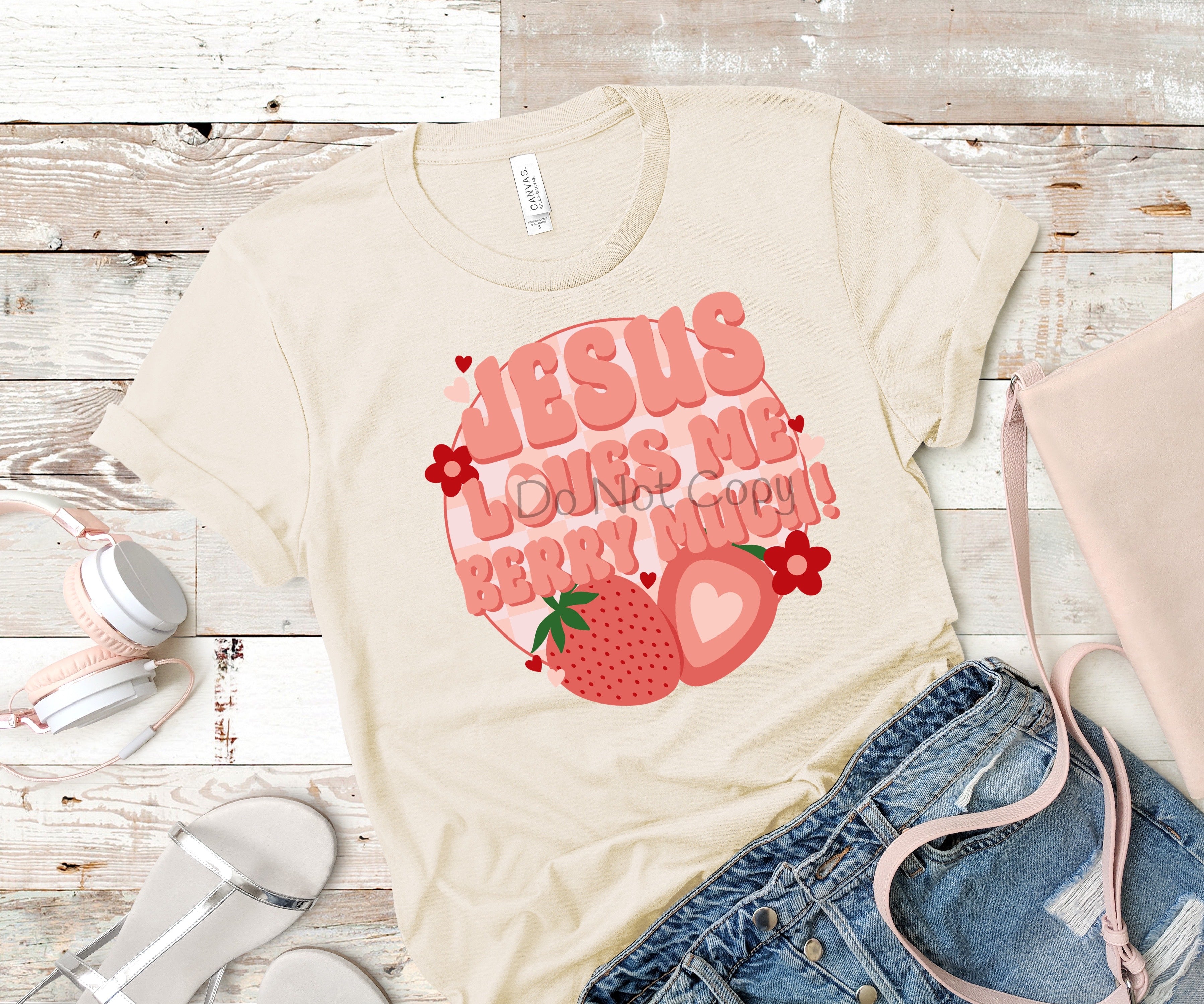 Jesus loves you berry much-DTF – ABIDesignstore