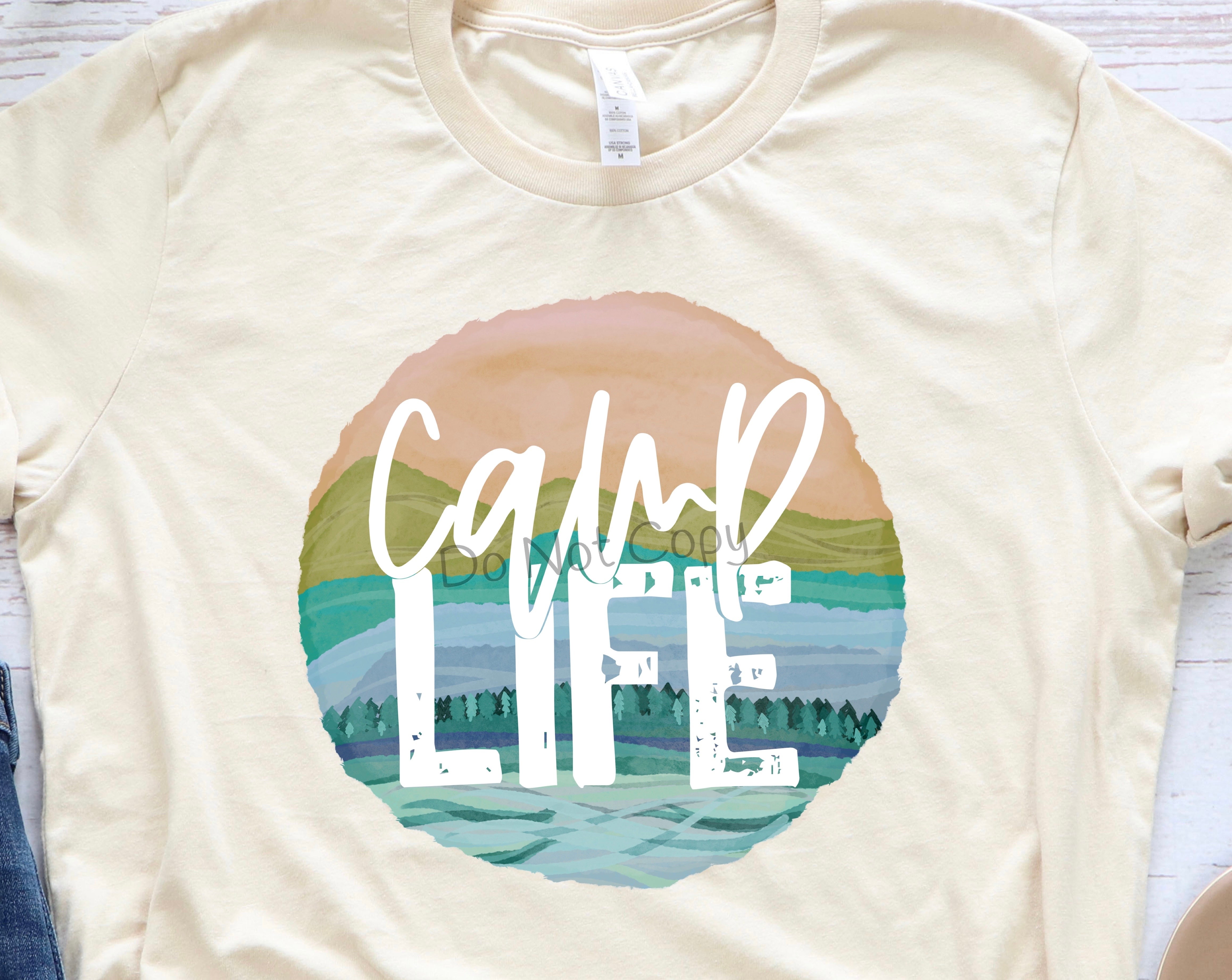 Camp life-DTF – ABIDesignstore