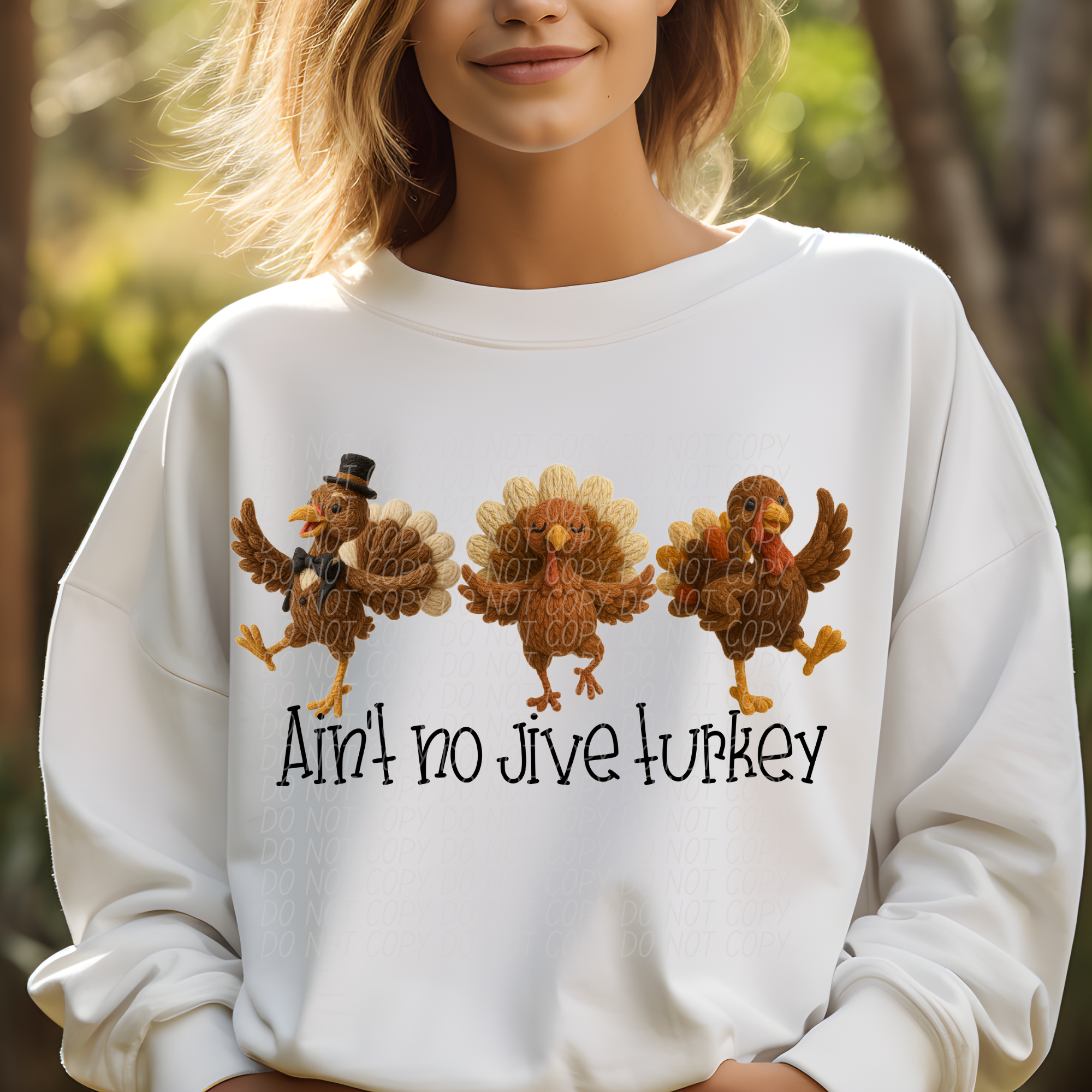 no jive turkey-DTF&UV – ABIDesignstore