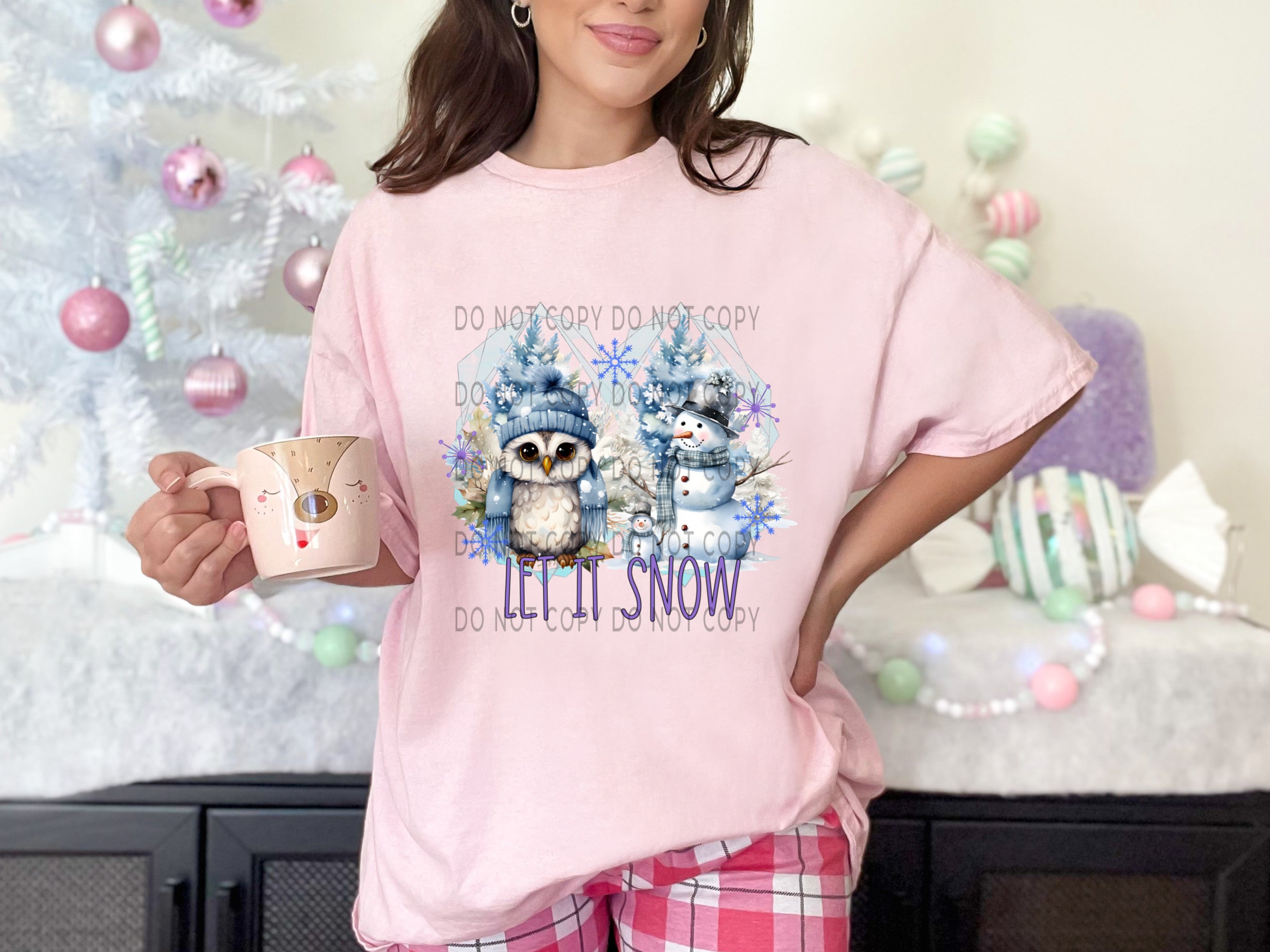 Let It Snow Owl - DTF – ABIDesignstore