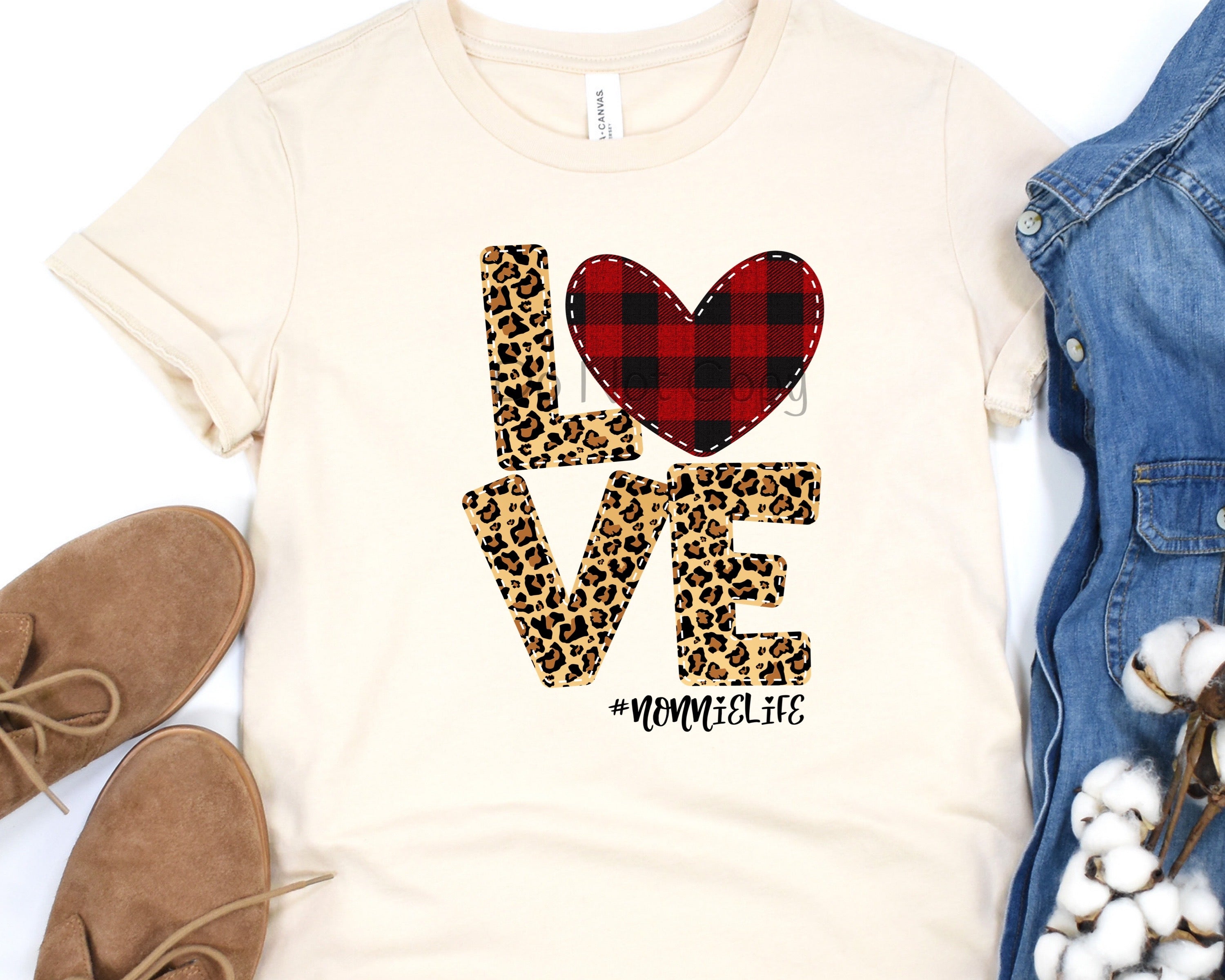 Love stack nonnie life-DTF – ABIDesignstore