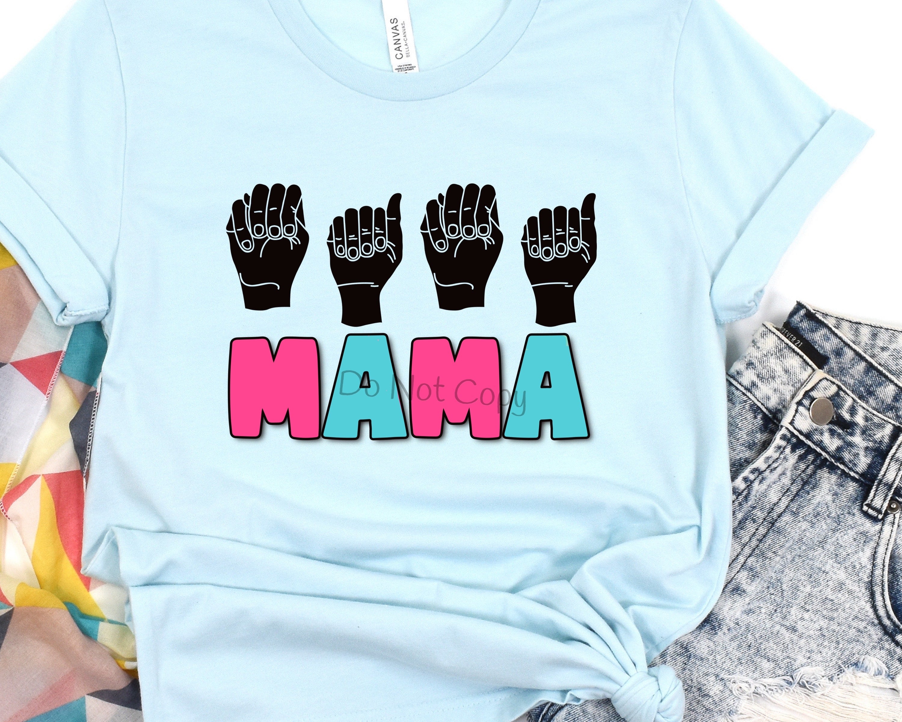 Mama ASL-DTF – ABIDesignstore