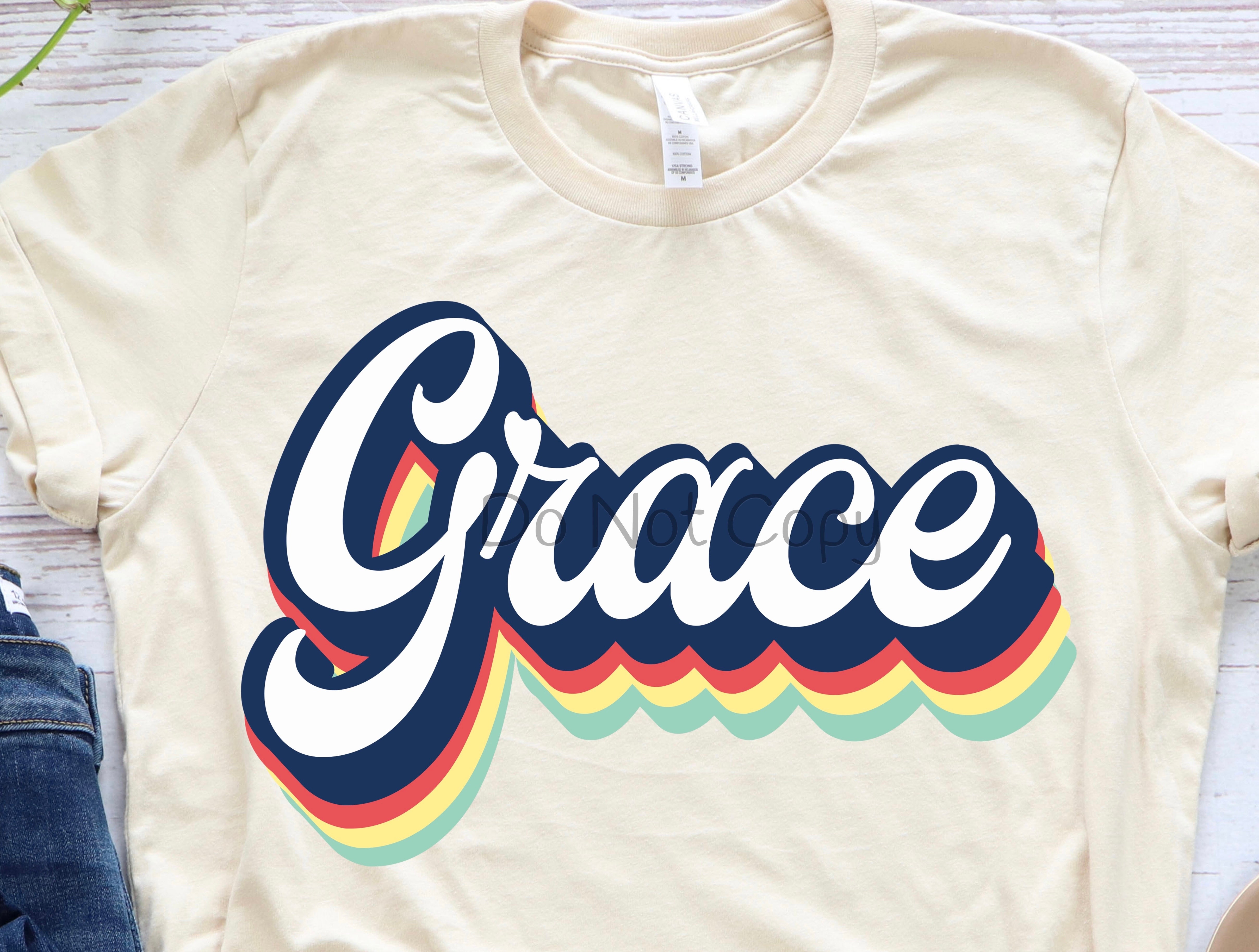 Grace multi colors-DTF – ABIDesignstore