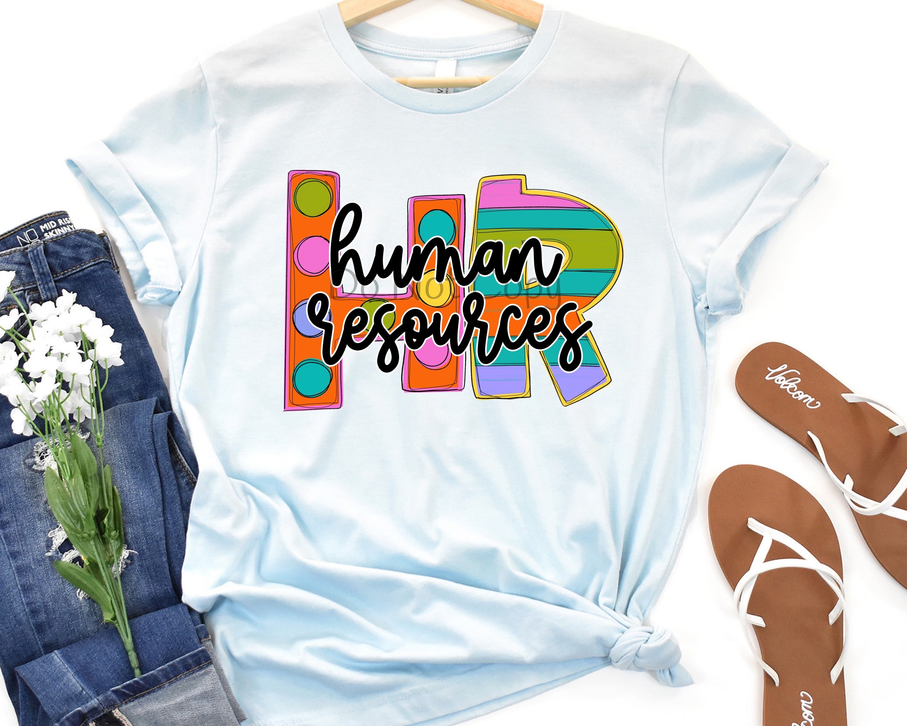 Funky block occupation Human Resources-DTF – ABIDesignstore