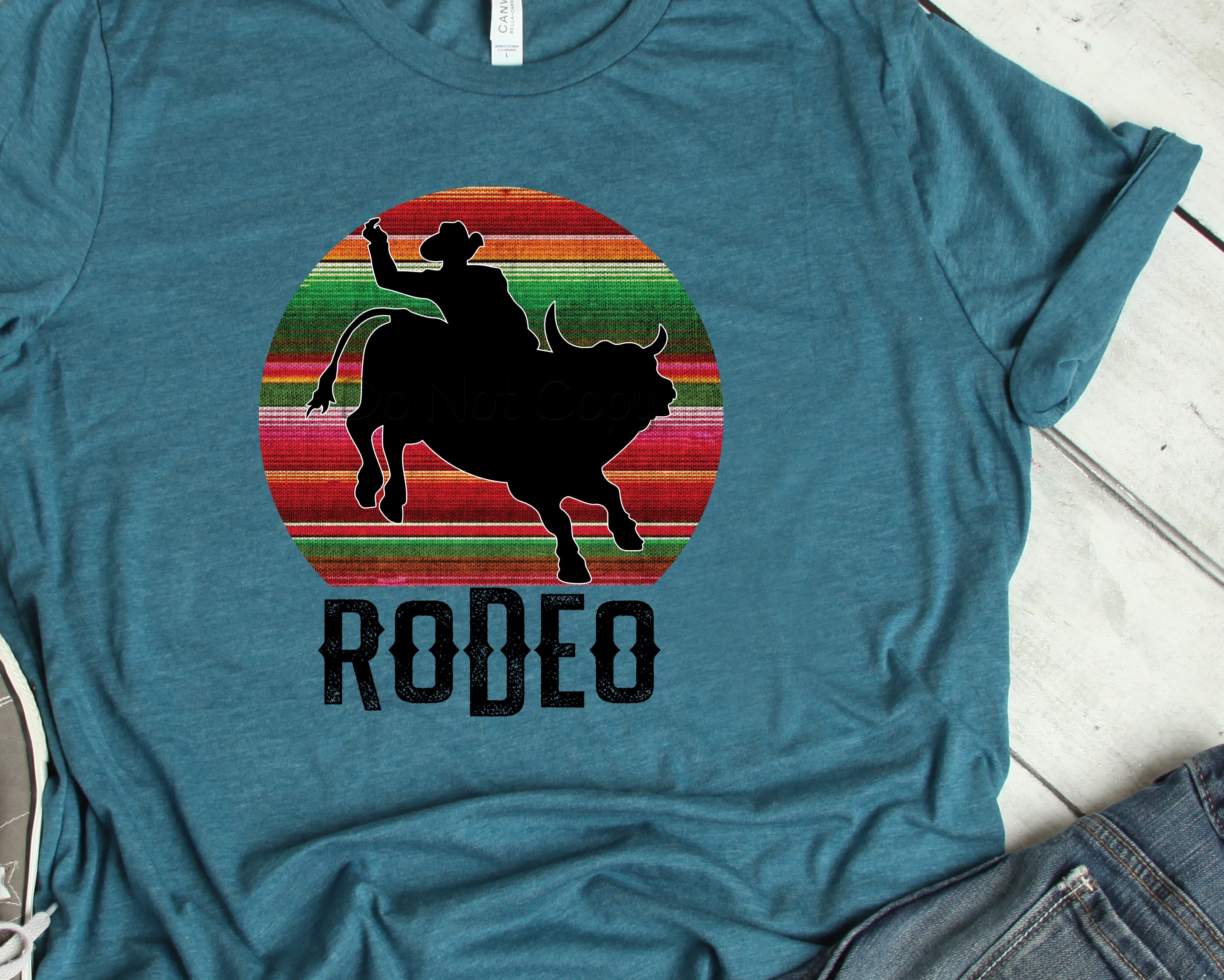 Rodeo bull rider-DTF – ABIDesignstore