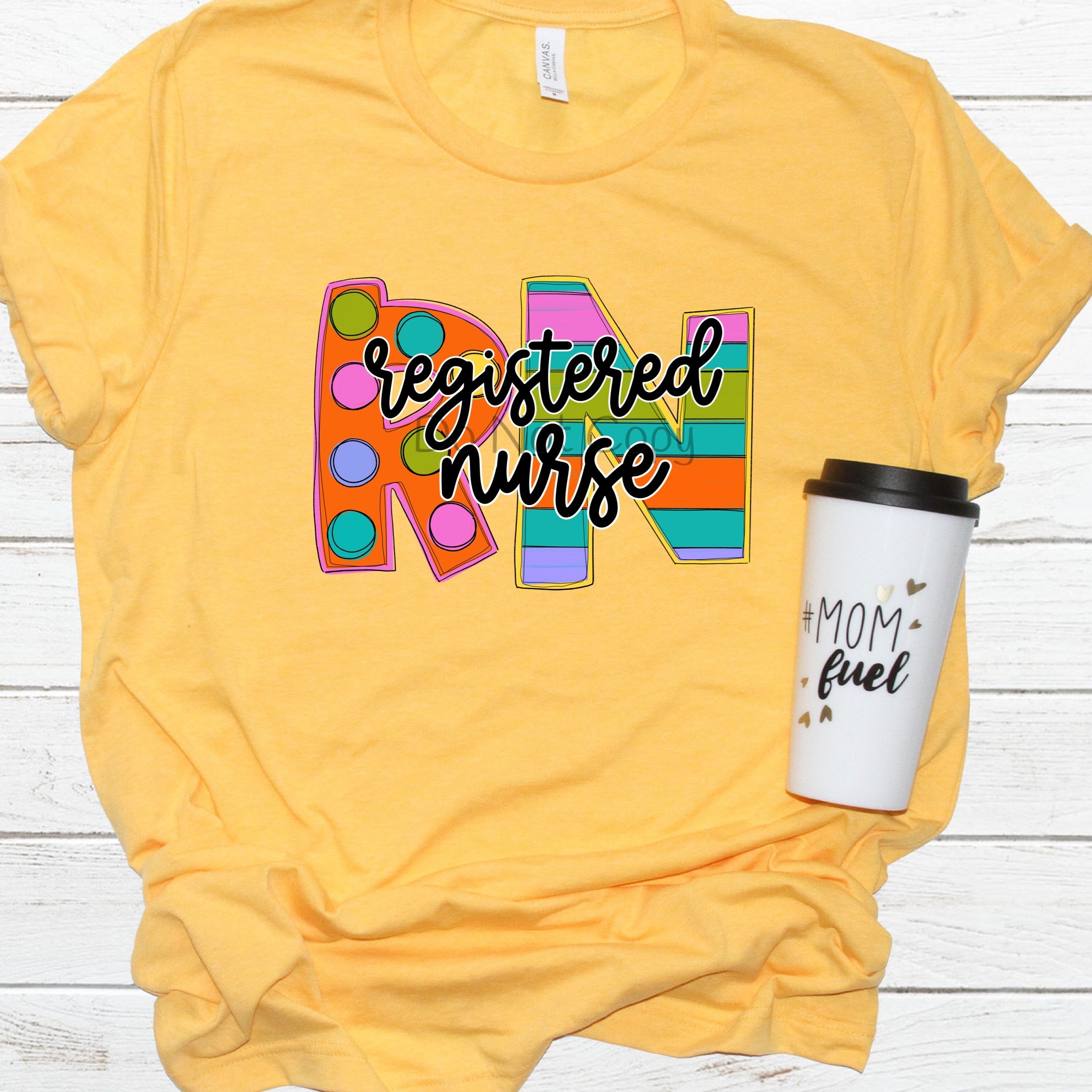 Funky block occupation registered nurse-DTF – ABIDesignstore