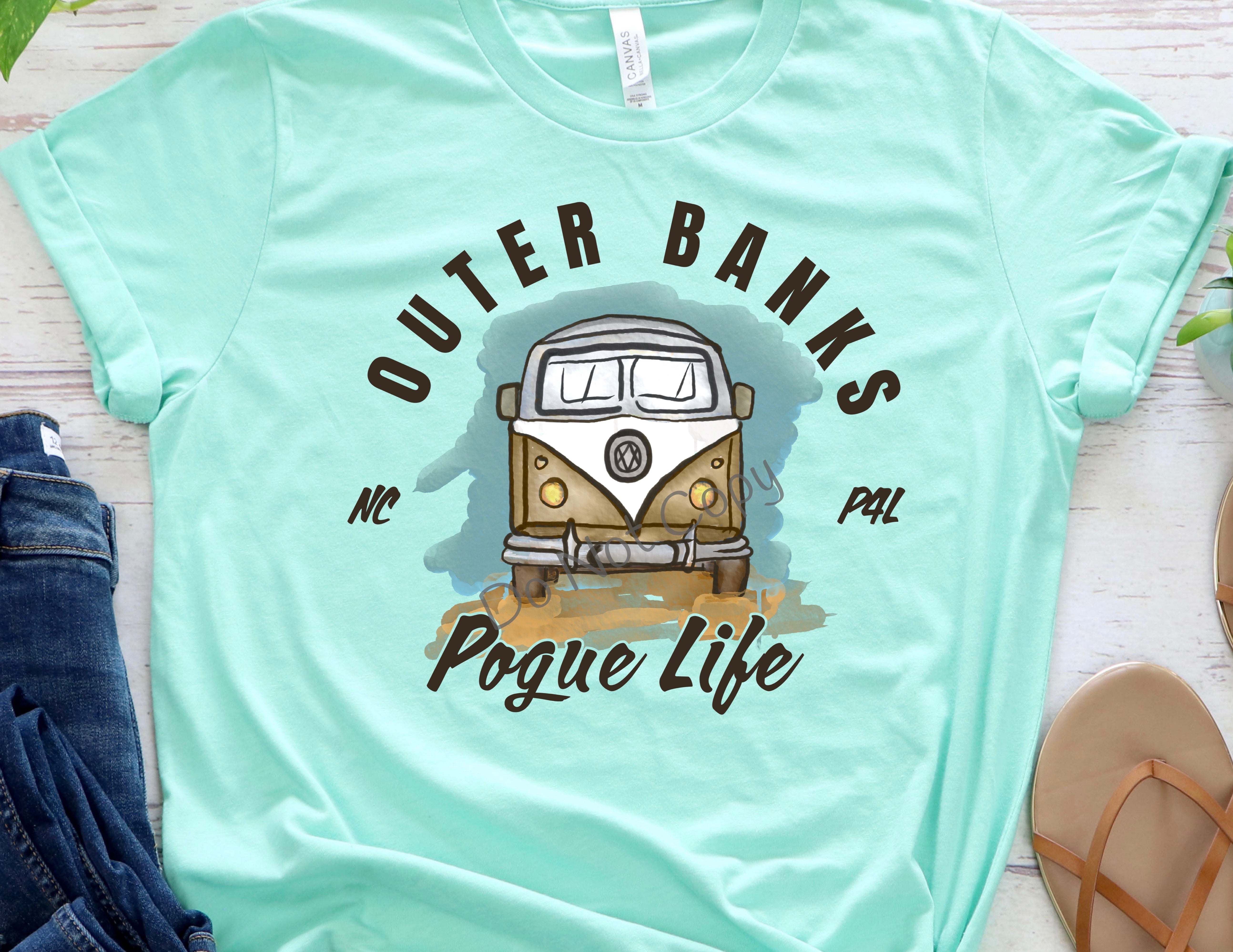 Outer banks Pogue life full color-DTF – ABIDesignstore